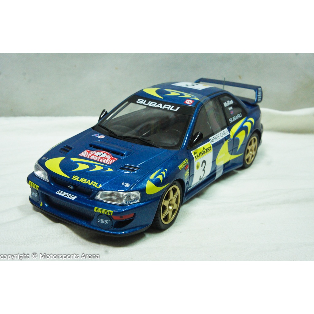 【現貨特價】1:18 Solido Subaru Impreza WRC Rally 1998 McRae ※合金可開※ | 蝦皮購物