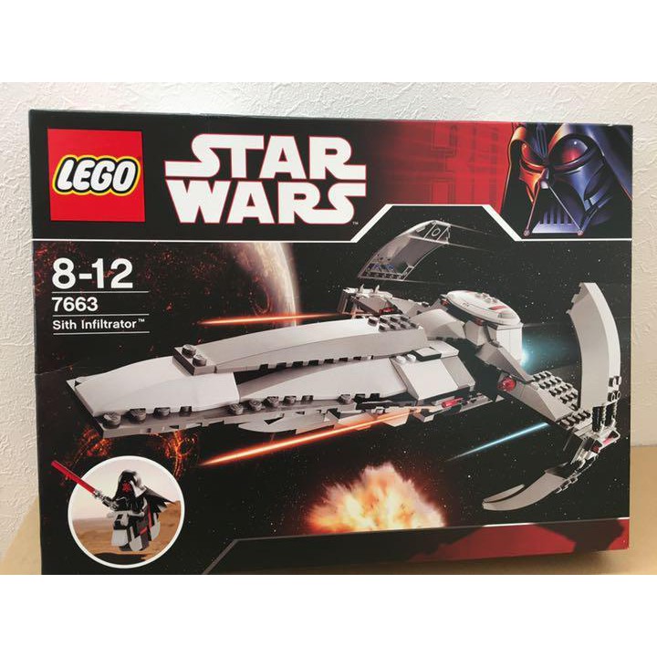 絕版老物 LEGO7663 西斯滲透者戰機 樂高星際大戰STAR WARS 系列 | 蝦皮購物