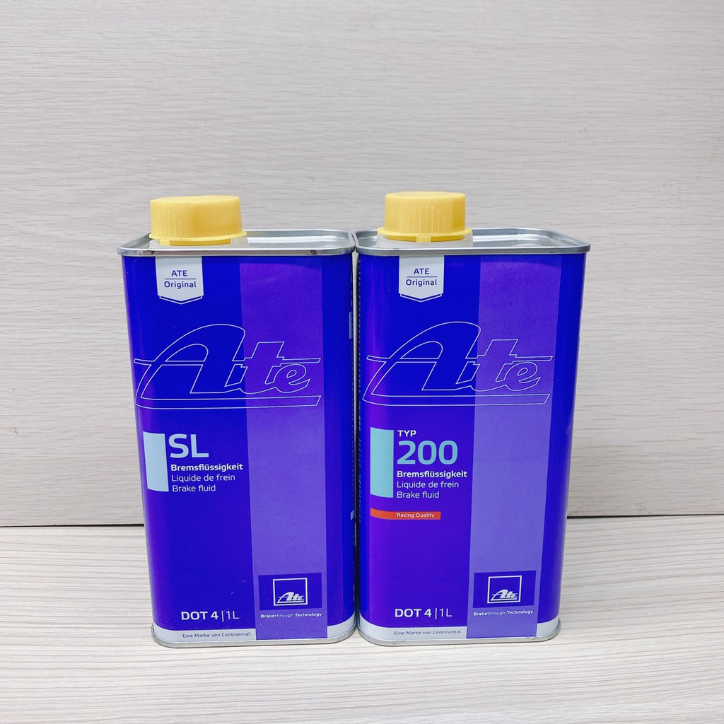 油什麼 ATE SL SL.6 TYP200 DOT4 Brake Fluid ESP 剎車油 煞車油 SL6合成煞車油 | 蝦皮購物