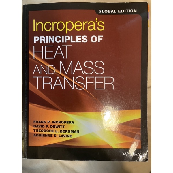 incropera`s principles of heat and mass transfer的價格推薦 - 2025年12月 | 比價比個 ...