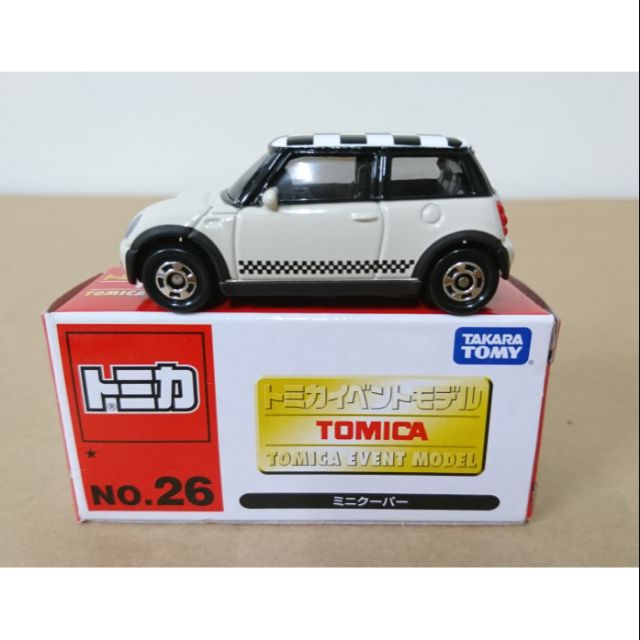 【現貨】Tomica Tomy 日版 No.26 會場車 mini cooper | 蝦皮購物