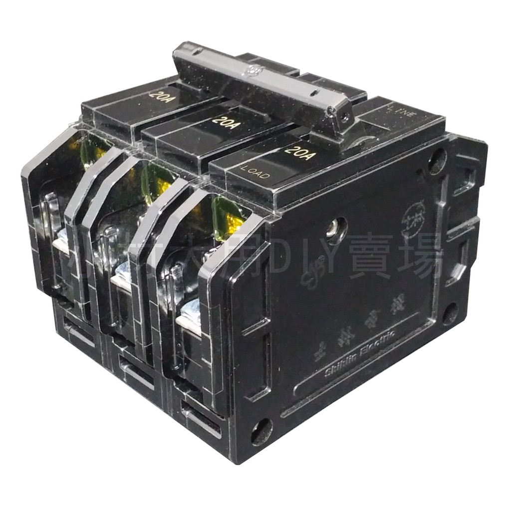 小材大用~士林電機 無熔線斷路器 BH-3P 20A/30A/40A/50A/60A/75A/100A | 蝦皮購物