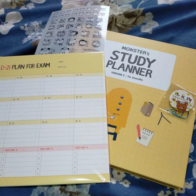 韓國 讀書計畫本 6個月→ indigo study planner v2 學習計畫 筆記本 學習計畫讀書計畫 筆記本 | 蝦皮購物