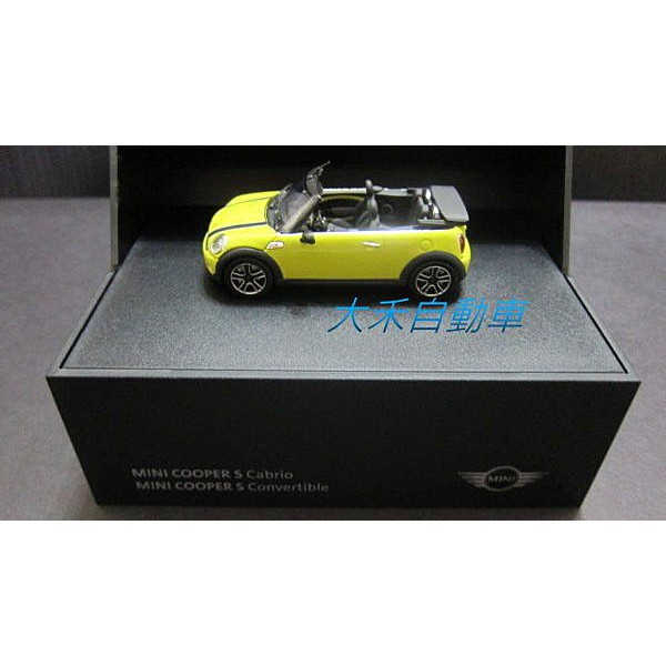 正德國 BMW MINI 原廠 MINI COOPER-S Convertible 1:43 原車模型 | 蝦皮購物