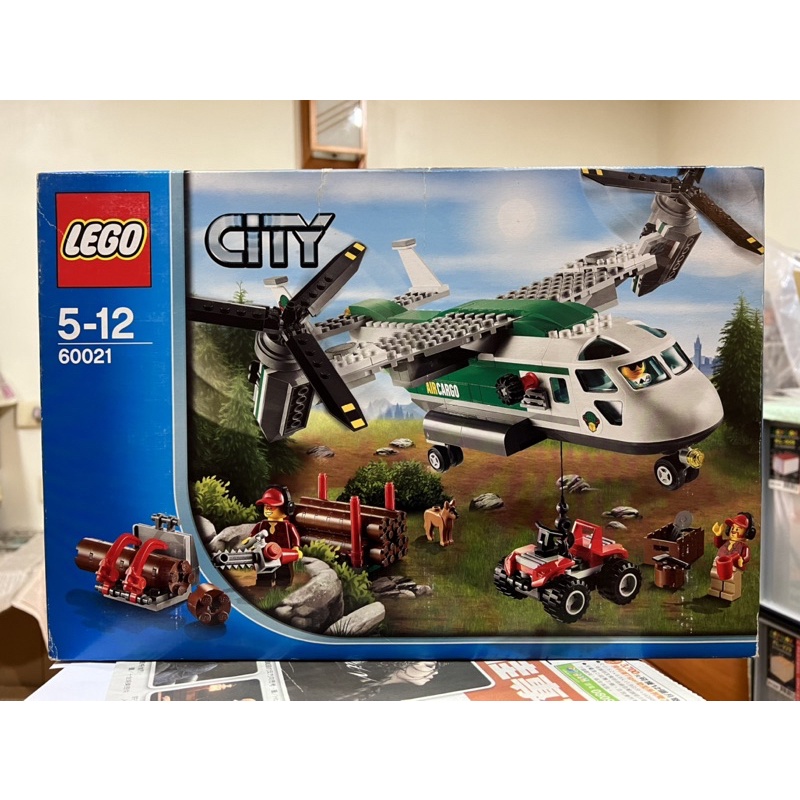 LEGO 60021 CITY 城市系列 CARGO 伐木飛機 | 蝦皮購物