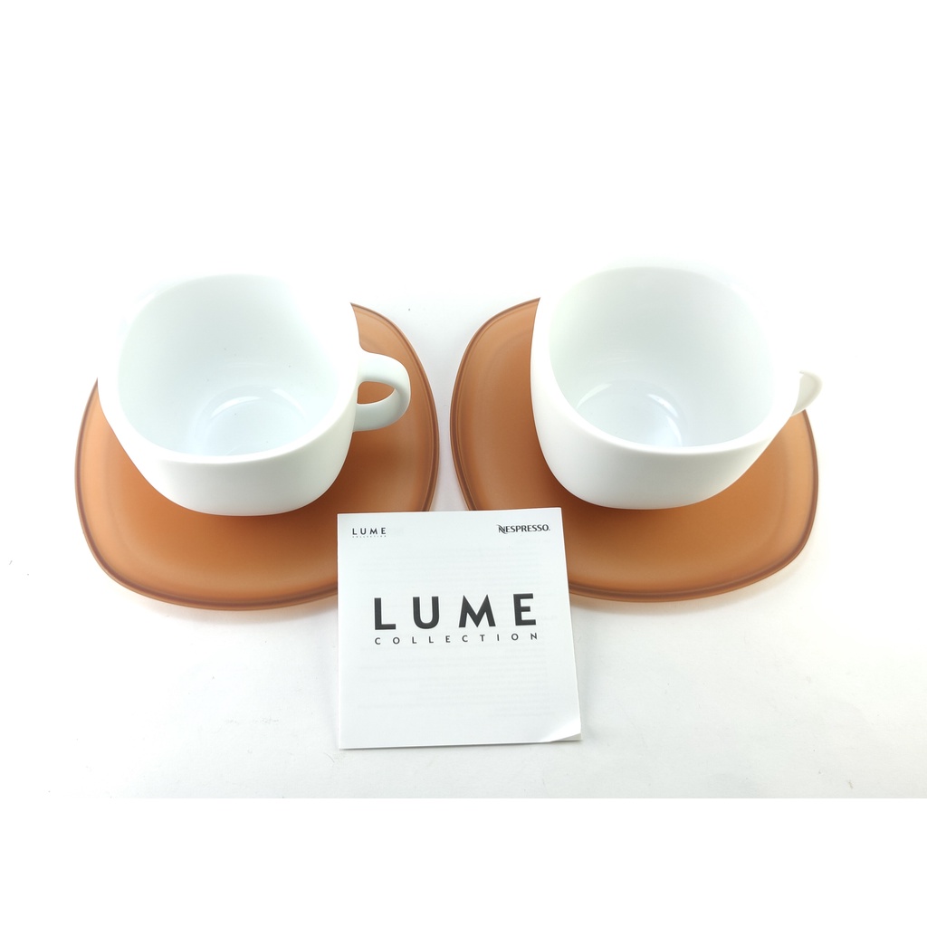 【NESPRESSO】LUME Cappuccino 咖啡杯盤組 | 蝦皮購物