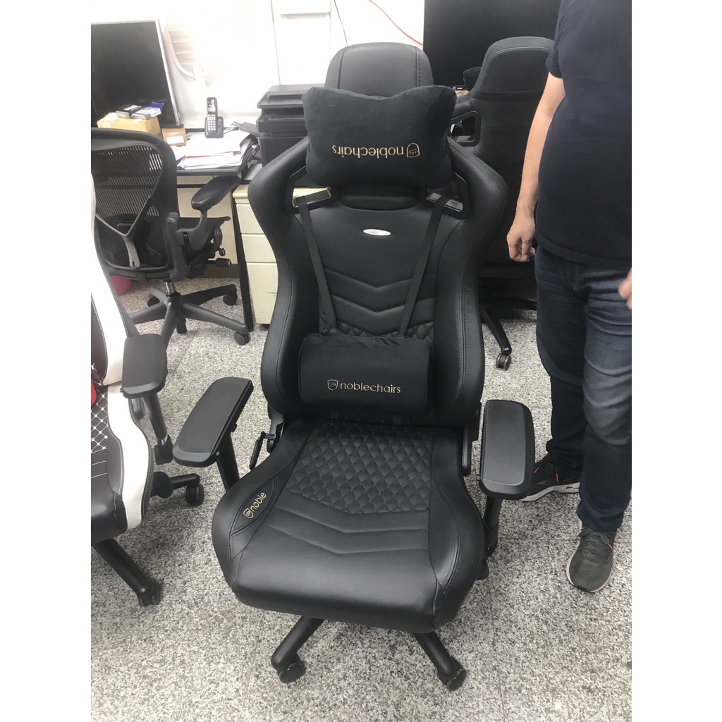 (現貨特價中) noblechairs 真皮電競椅 電競椅 辦公椅 人體工學椅 電腦椅 躺椅 工作椅 總裁椅 主管椅 | 蝦皮購物