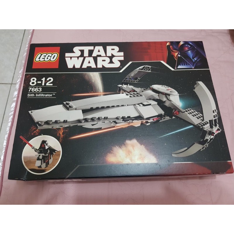 ★ 絕版全新★ LEGO7663樂高星際大戰STAR WARS 系列-西斯滲透者戰機 | 蝦皮購物
