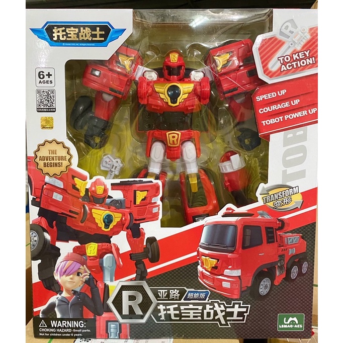 全新 台灣 現貨 現出 陸版 正版 Tobot R 消防車 非迷你版 | 蝦皮購物
