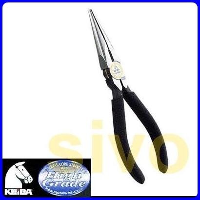 日本 KEIBA FC-306 強力尖嘴鉗(鉋金) 強力鉋金尖嘴鉗 | 蝦皮購物