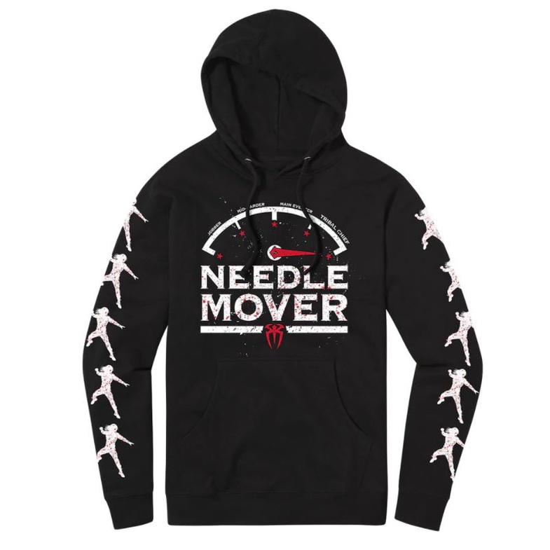 [美國瘋潮]正版WWE Roman Reigns Needle Mover Pullover Hoodie 套頭帽踢外套 | 蝦皮購物