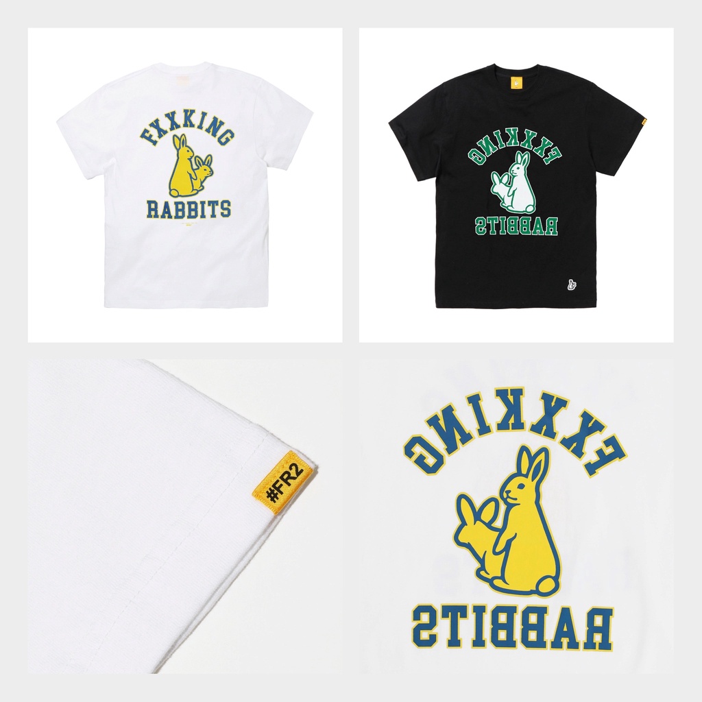 【日貨代購CITY】FR2 Reverse Rabbits T-shirt FRC1763 兔子 短T 現貨 | 蝦皮購物