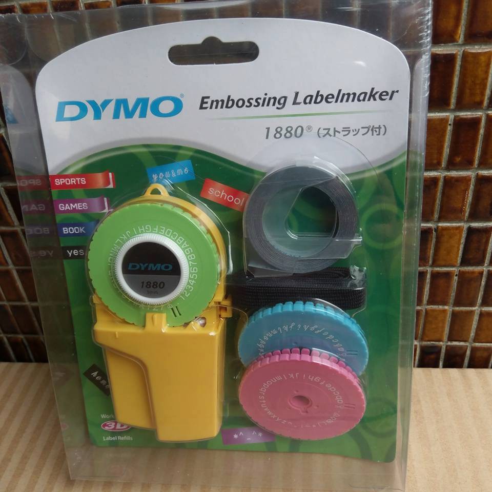 【含稅附發票】現貨/3D立體標籤機 DYMO 1880 打字機標誌器打標機DIY手作創作創意個性 DYMO DM1880 | 蝦皮購物