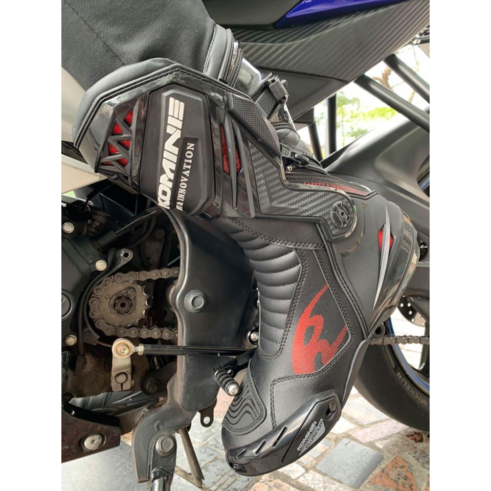 重機 長靴 競賽款 龍骨車靴 頂級款 日本 komine bk-087 | BeeCost