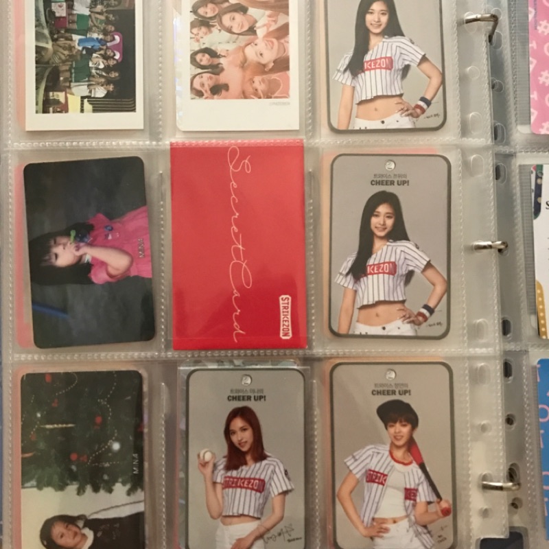 Twice strikezon mina絕版棒球卡 | 蝦皮購物