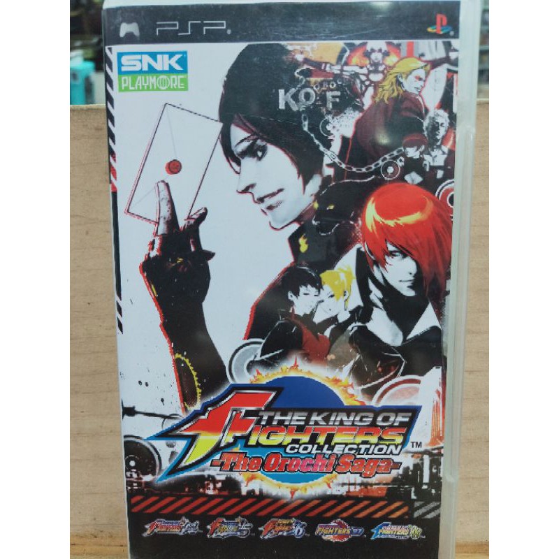 二手 PSP KOF拳皇 格鬥天王 5合1大蛇篇大合輯(94∼98) 英文美版 | 蝦皮購物