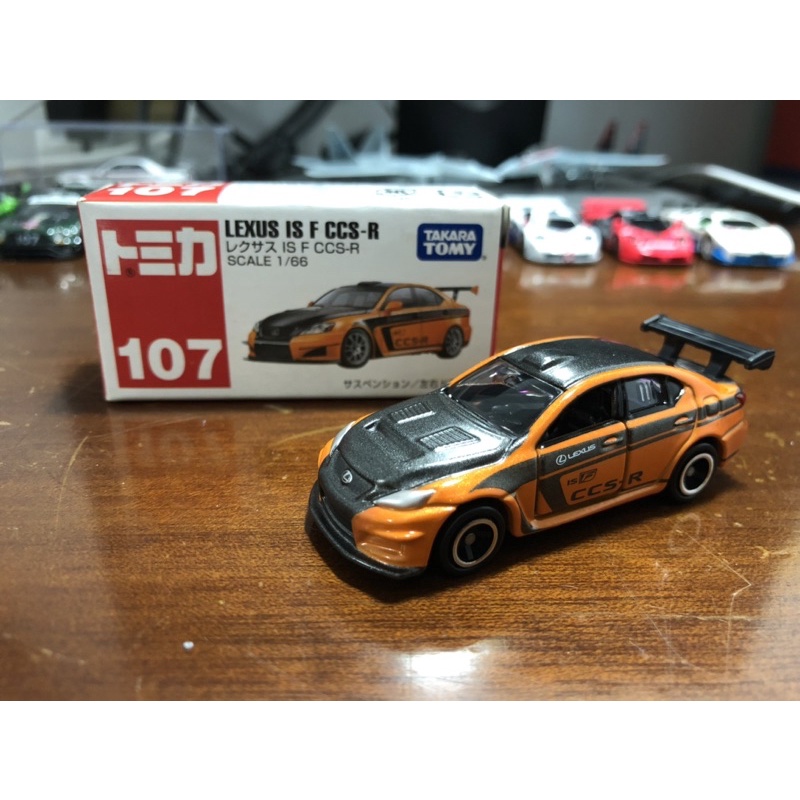 Tomica 多美 No.107 凌志 Lexus IS F CCS-R | 蝦皮購物
