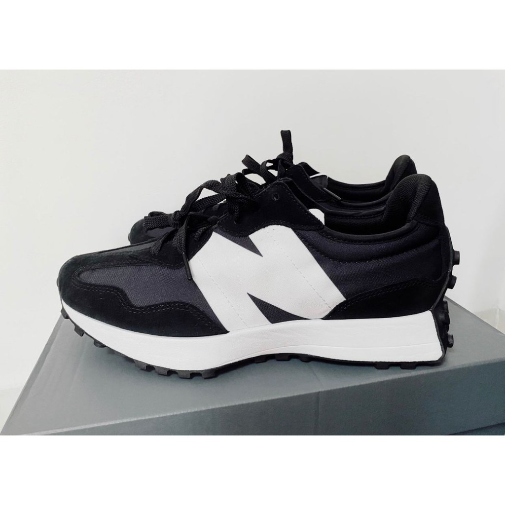 正品new balance nb 327 黑白色 休閒 運動 慢跑鞋 ms327cpg 紐巴倫 男女鞋 | BeeCost