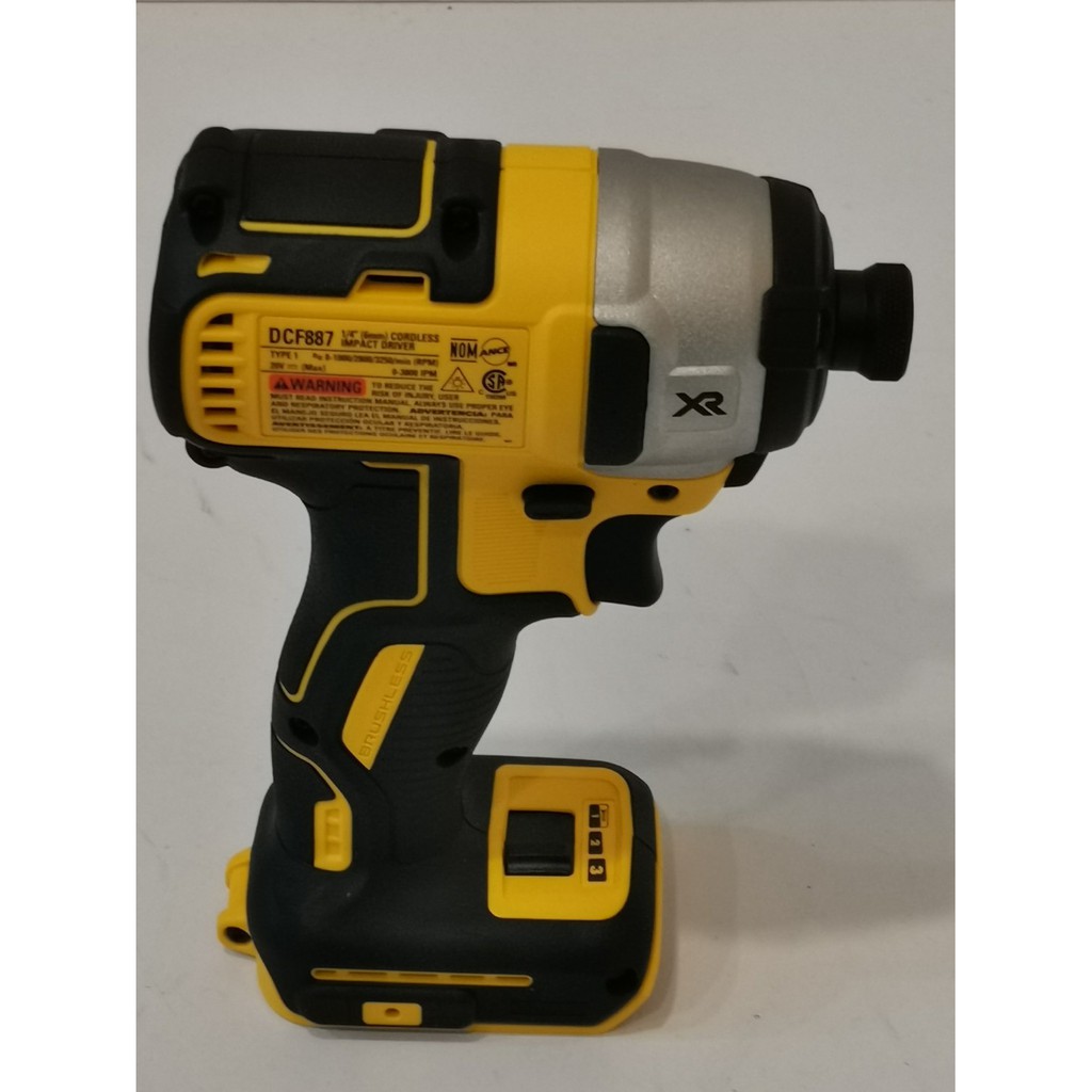 "台南工具好事多" DEWALT 得偉 現貨 美國品牌 DEWALT DCF887 20V 無刷衝擊起子-單機 | 蝦皮購物