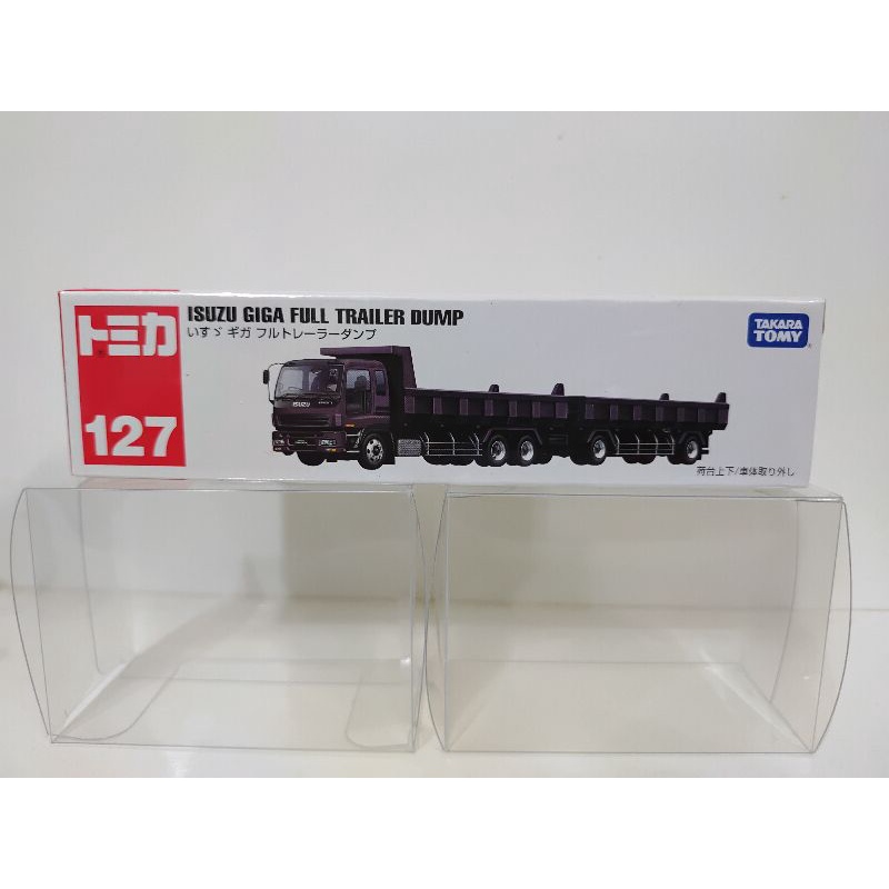 Tomica 127 ISUZU GIGA FULL TRAILER DUMP | 蝦皮購物