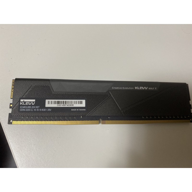 KLEVV DDR4-3200 CL 16-16-18 8G 1.35v | 蝦皮購物