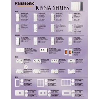國際牌 Panasonic RISNA 系列 埋入式電話雙插座 6極2芯 6極4芯 組合 WNF2262 WNF2264 | 蝦皮購物