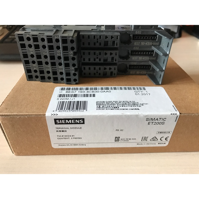 SIEMENS SIMATIC ET200S 6ES7 193-4CB30-0AA0 西門子 終端模組 原廠公司貨 | 蝦皮購物