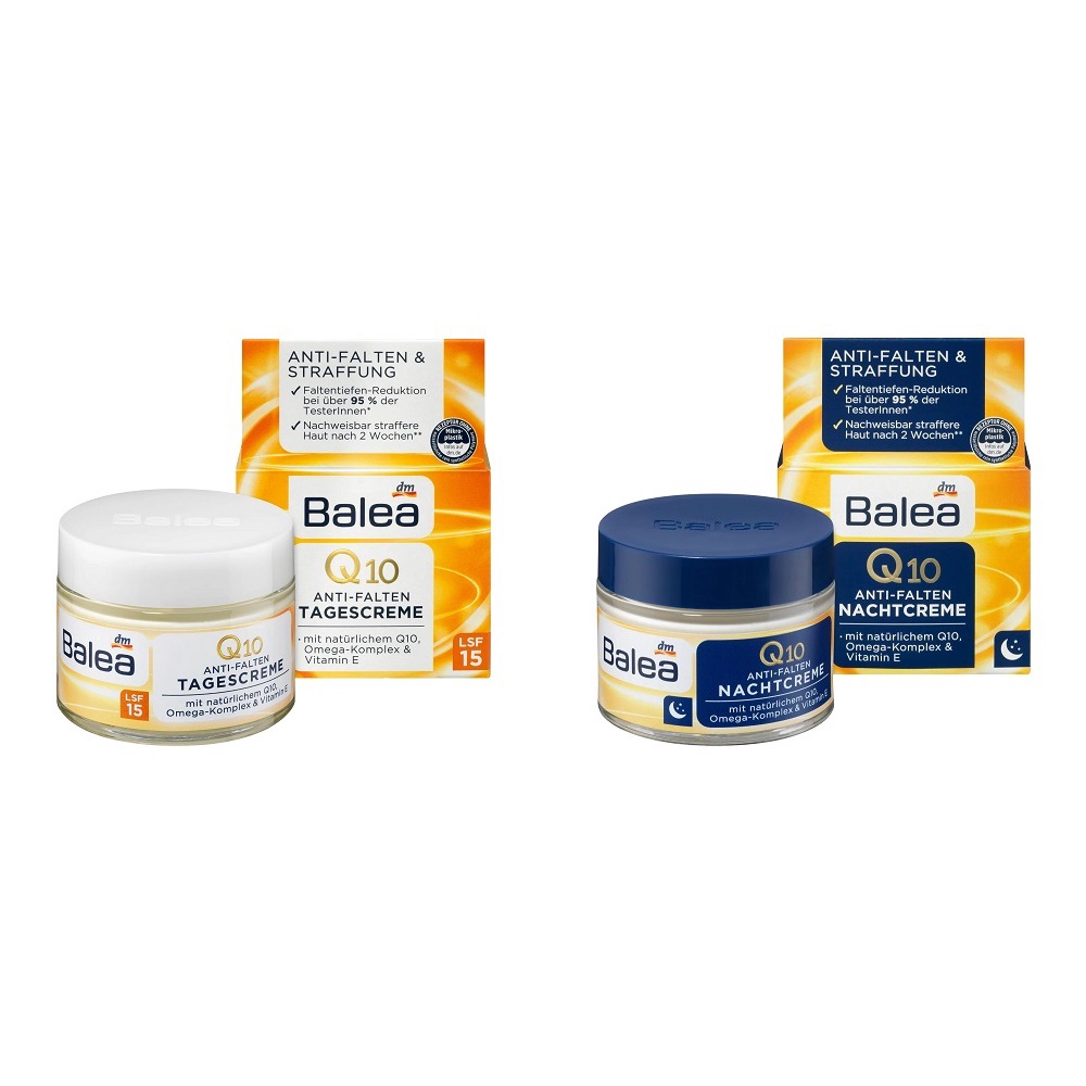 現貨 德國 Balea Q10 抗皺保濕 日霜 晚霜 50ml | 蝦皮購物