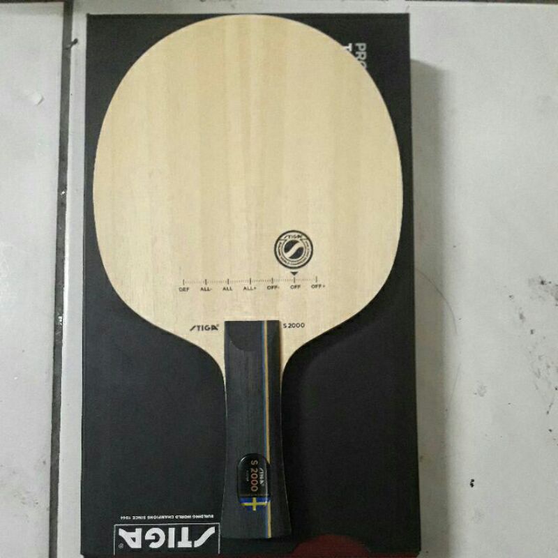桌球孤鷹 Stiga S2000 6層純木 S-2000 性價比高！ | 蝦皮購物