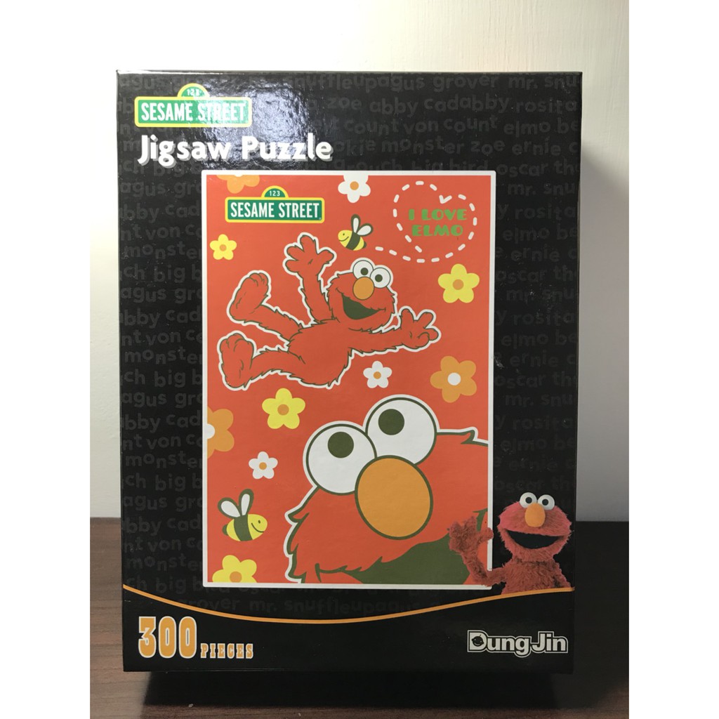 Sesame Street jigsaw puzzle 芝麻街 Elmo 300片拼圖 | 蝦皮購物