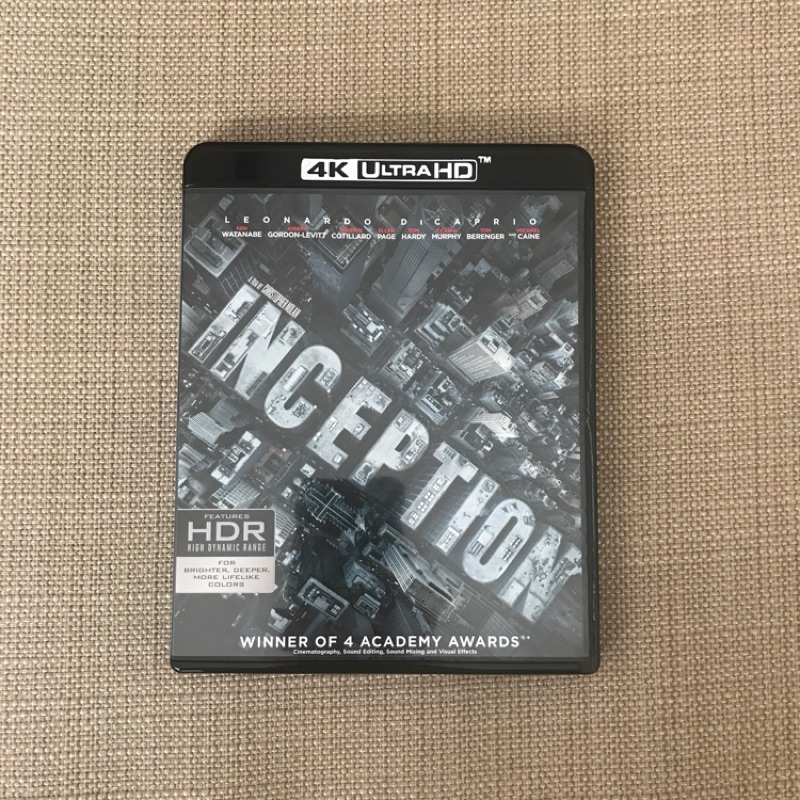 全面啟動 inception 4k UHD藍光 美版 UHD+BD | 蝦皮購物