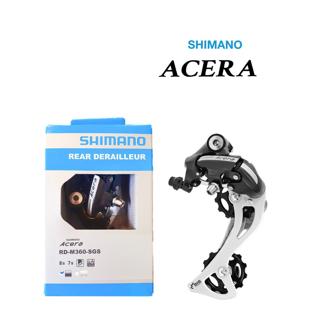 SHIMANO Acera RD-M360 7/8速 後變速器 超長腿 (SGS) 黑色 | 蝦皮購物