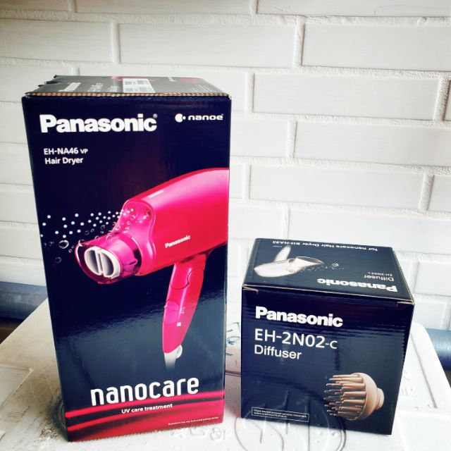 【Panasonic 國際牌】奈米水離子吹風機 EH-NA46-VP含吹風罩 | 蝦皮購物