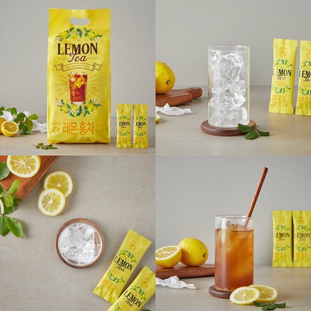 '🇰🇷韓國代購🇰🇷NO BRAND 水蜜桃茶 檸檬茶 120入 | 蝦皮購物