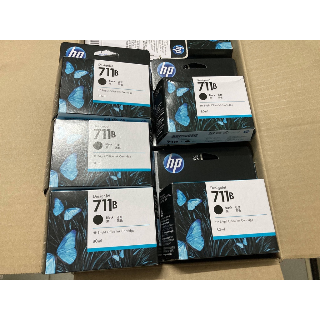 [hp專業耗材] HP 711B 711 3WX01A 黑色墨水匣 現貨供應 2023年到期 CZ133A T520 | 蝦皮購物