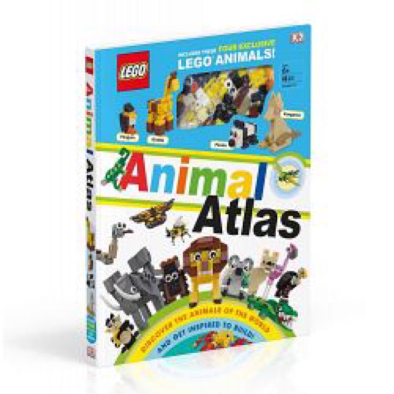 羊耳朵書店*LEGO圖鑑/LEGO Animal Atlas: 附贈4個超值動物樂高 | 蝦皮購物