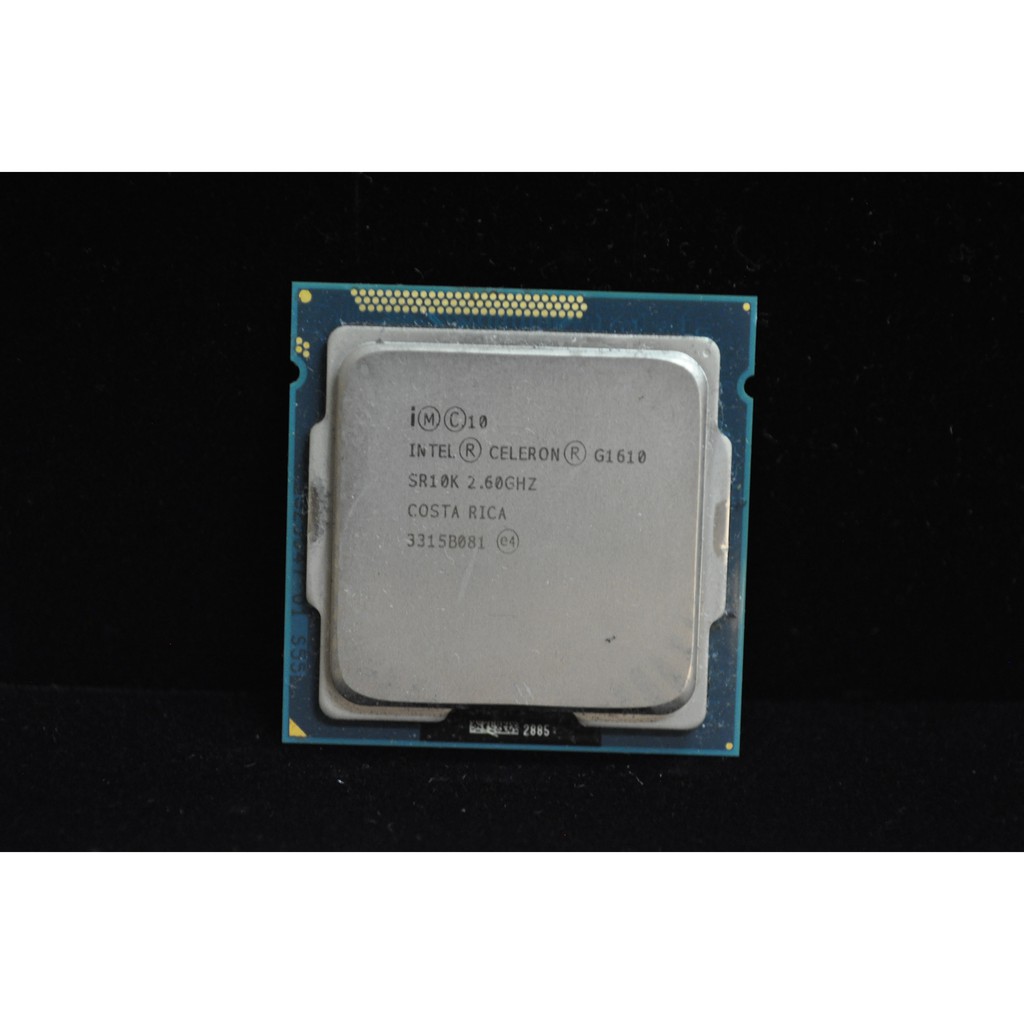 Celeron G1610 雙核正式版 (1155 2.6G) 非G1620 G1630 G530 G540 G550 | 蝦皮購物
