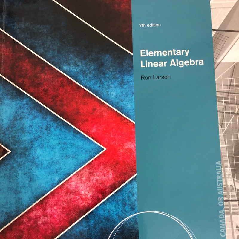 Elementary linear algebra (7th edition) 管理數學 線性代數 | 蝦皮購物