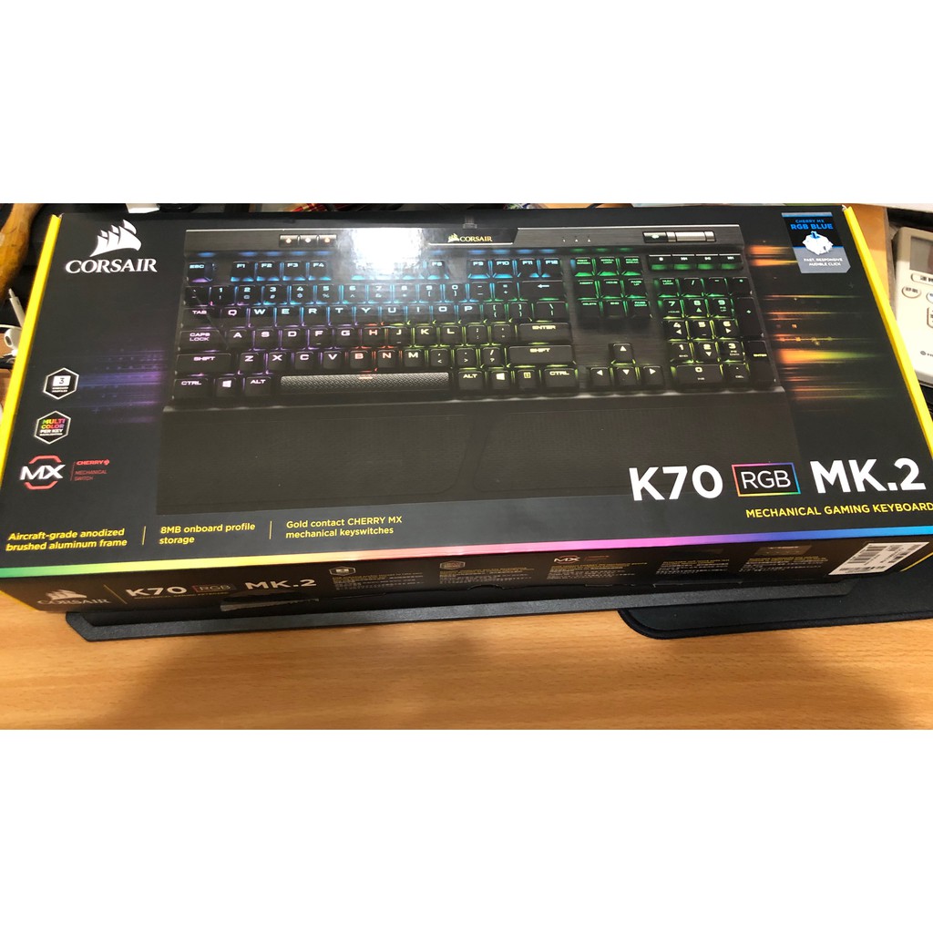 Corsair K70 MK2 RGB 青軸的價格推薦 - 2025年10月 | 比價比個夠BigGo