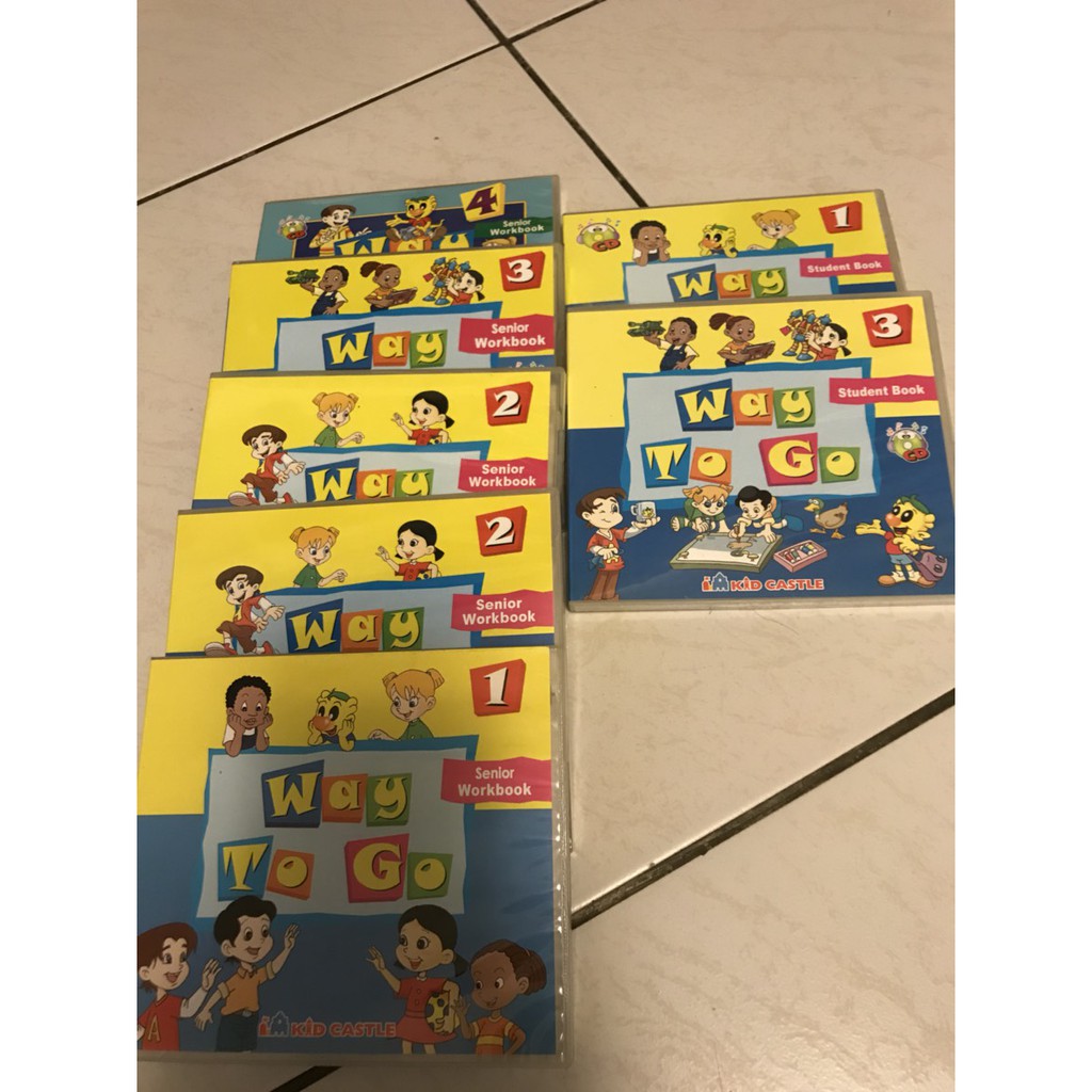 吉的堡 way to go Student Book & work Book CD | 蝦皮購物