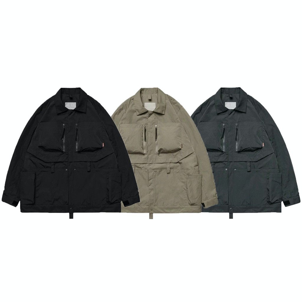 -goopimade® 20 a/w vt-05f shadow 2-way coach jacket | BeeCost