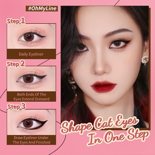 Pinkflash Eyeliner Mascara Pink Flash Maskara Tahan Lama Air | 蝦皮購物
