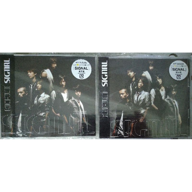 KAT-TUN SIGNAL 初回盤、通常盤_全新未拆封 | 蝦皮購物