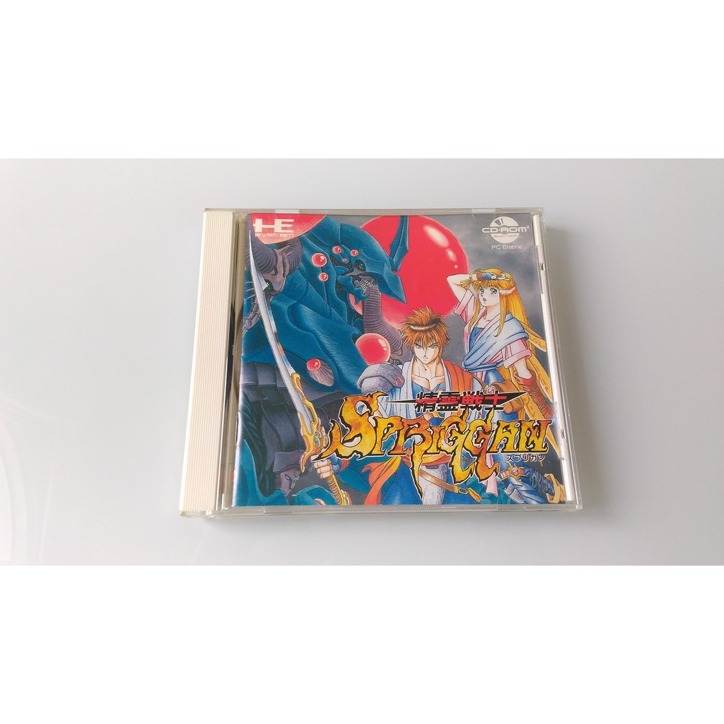 PC Engine PCE 精靈戰士 Seirei Senshi Spriggan CD-ROM 稀有片 | 蝦皮購物