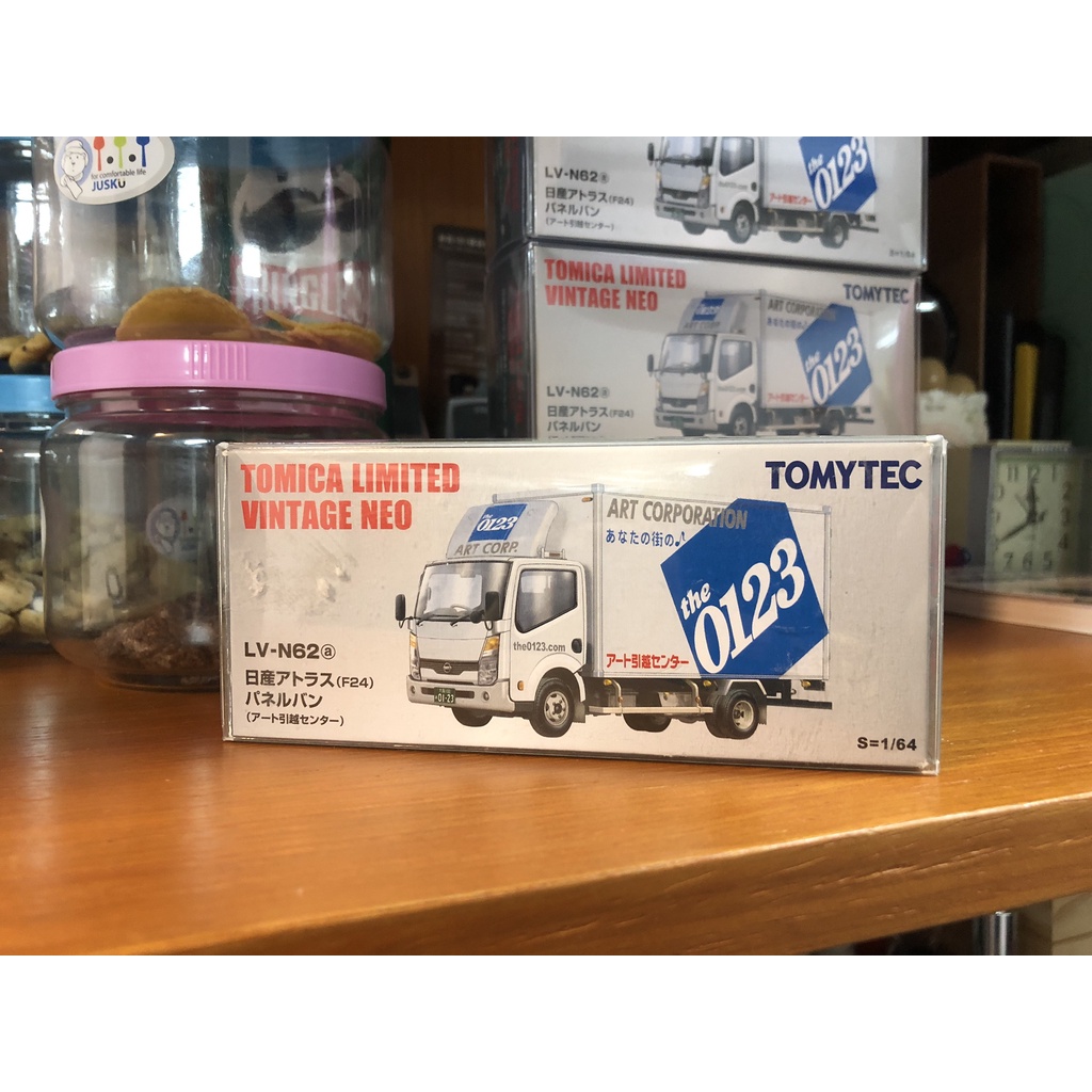 絕版 TOMYTEC TOMICA 1/64 LV-N62a Nissan 日產 引越 0123 貨車 白 F24 | 蝦皮購物