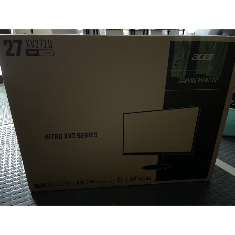 acer xv272u v 2k 170hz hdr freesync 顯示器 宏碁 電競 xv272uv | 蝦皮購物