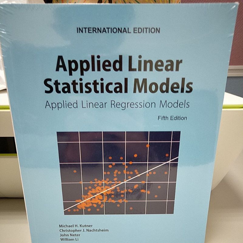 Applied Linear Statistical Models | 蝦皮購物 Applied Linear Statistical Models | 蝦皮購物