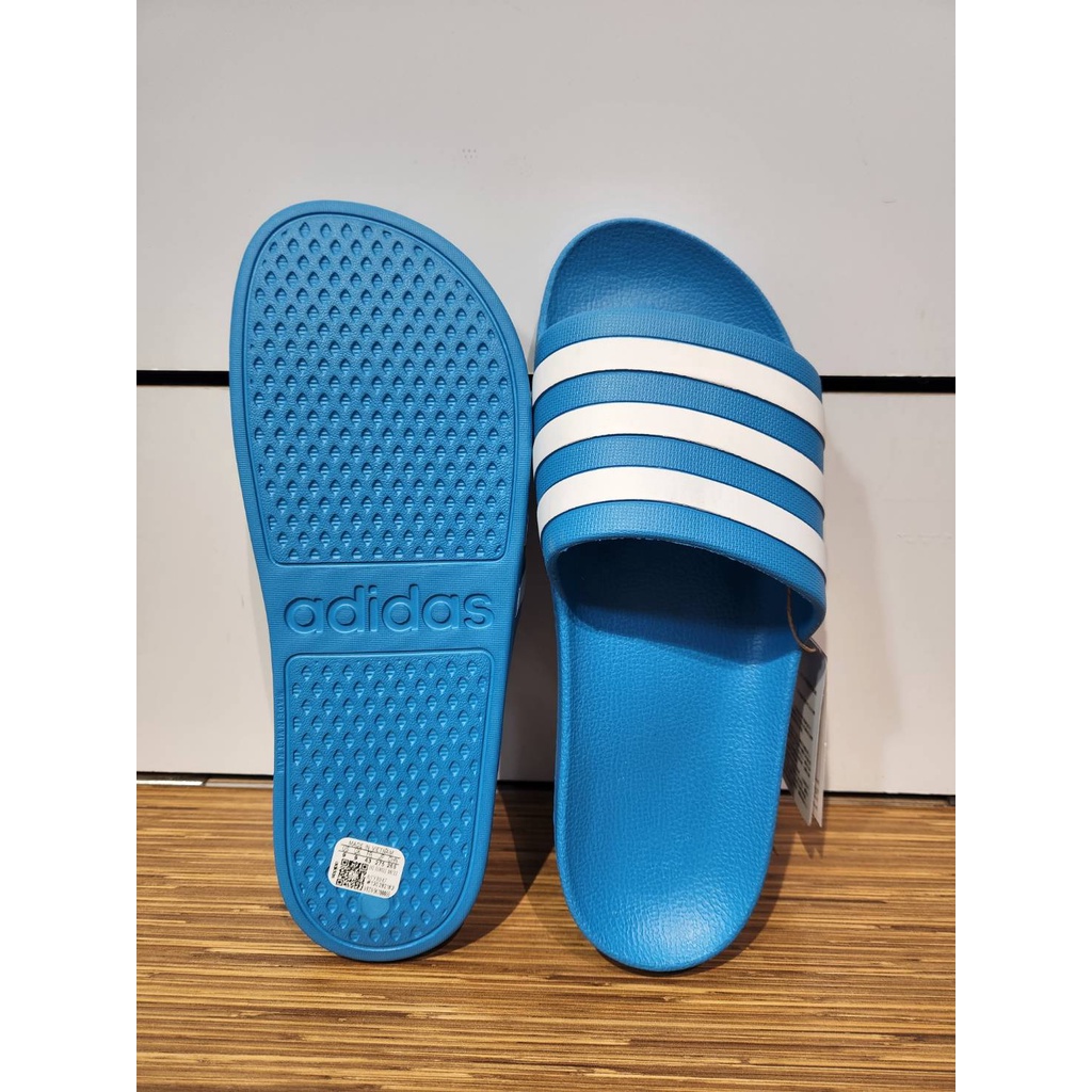 【ADIDAS】Adilette Aqua 男女拖鞋 室內外 輕量 海灘 游泳 藍色 - FY8047 | 蝦皮購物