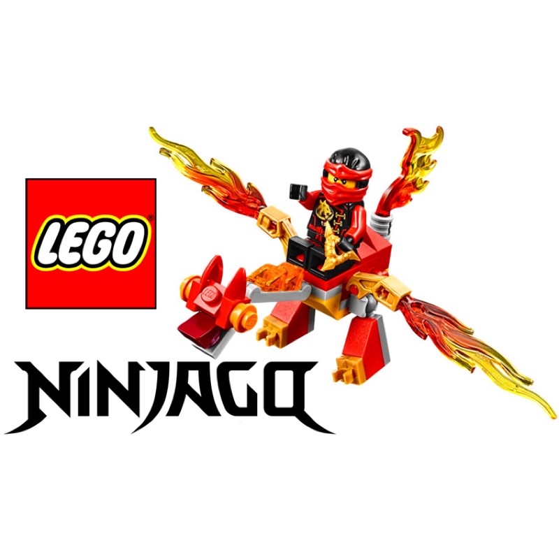 [現貨]LEGO-30422 Ninjago Kai's Mini Dragon 樂高 忍者系列 旋風忍者 | 蝦皮購物
