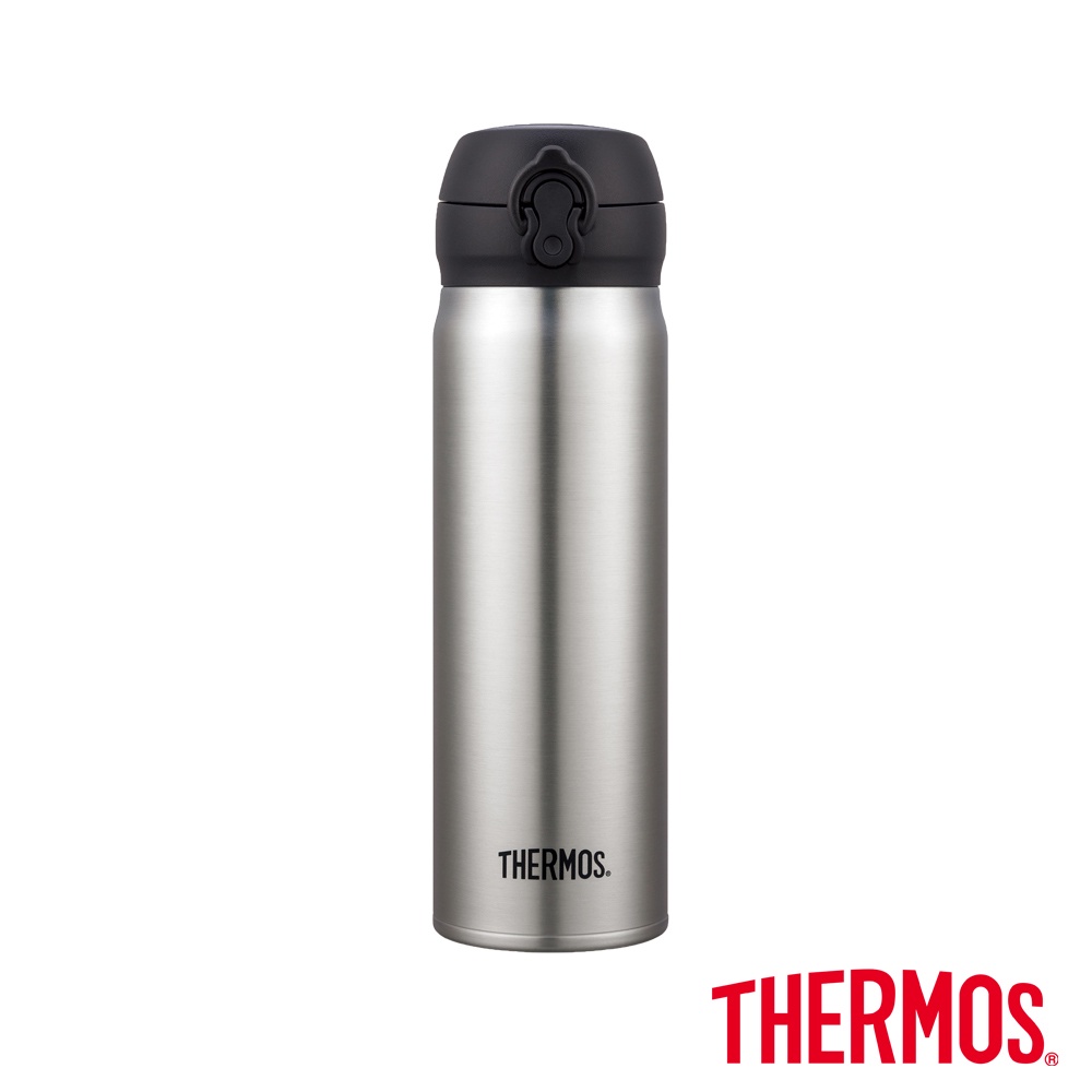 THERMOS JNL-500-SBK 不鏽鋼超輕量彈蓋真空保溫瓶 500ml - 不銹鋼色 規格價格總覽